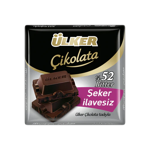 Ulker Cikolata 52 Bitter Sugar Free 60g Sultan Super Markets