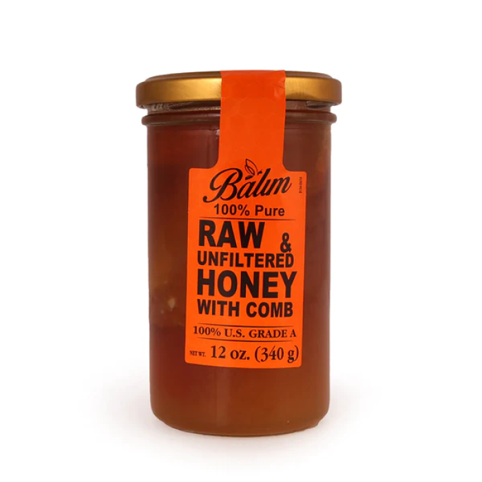 BALIM 100% PURE HONEY W COMB 340 gr – Sultan Super Markets