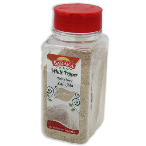 BARAKA WHITE PEPPER 198G – Sultan Super Markets