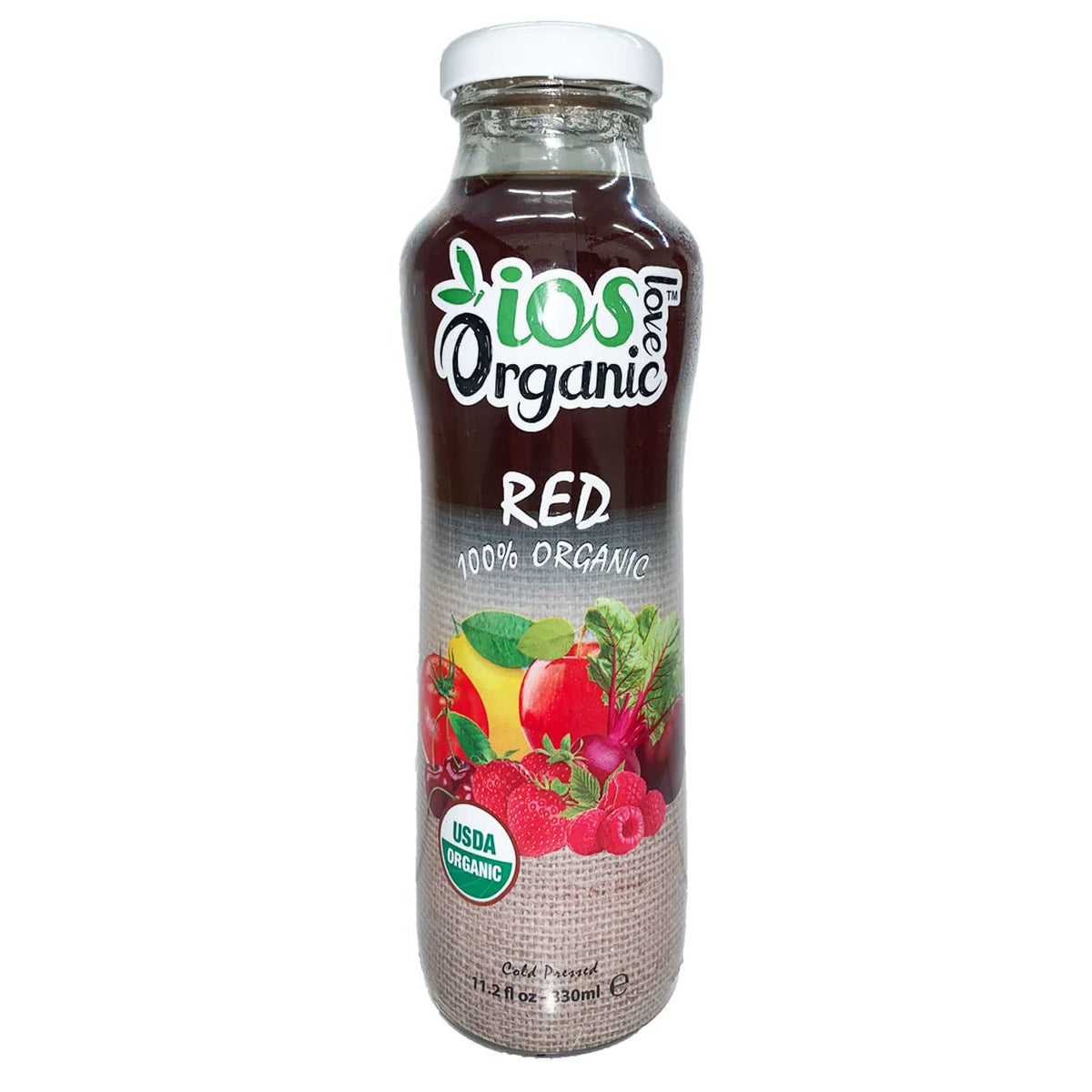 IOS ORGANIC RED FOREST FRUITS 330 ML – Sultan Super Markets