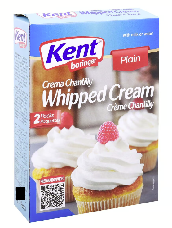 KENT WHIPPED CREAM 2 PACK – Sultan Super Markets